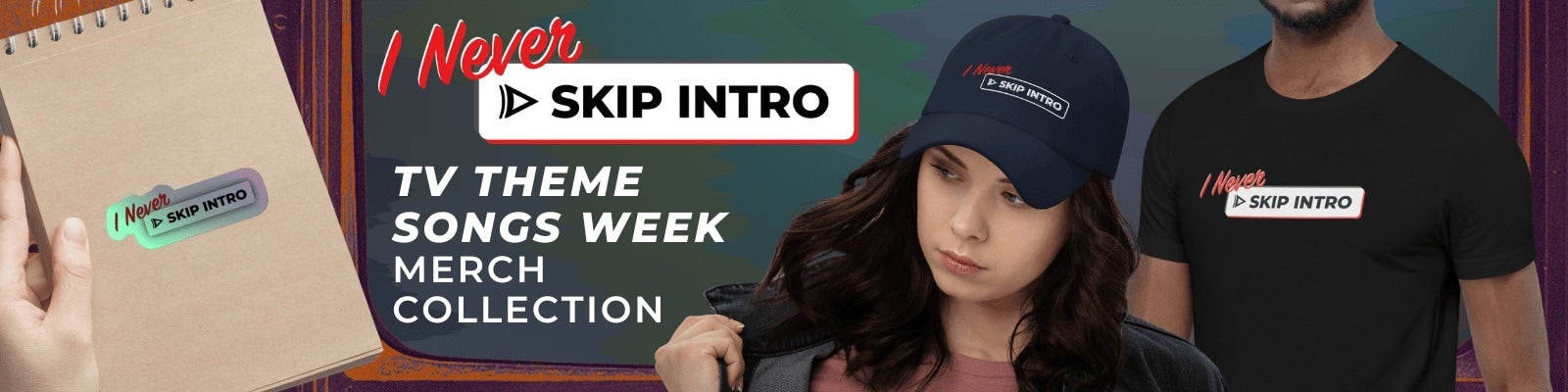 TV Theme Songs Week Merch from Consequence!