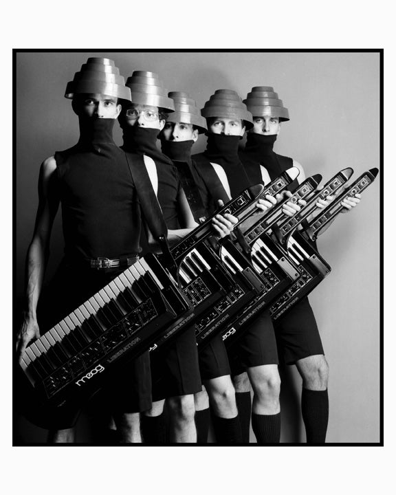 Get the Iconic photo print of Choice Devo in their Freedom of album in 1980